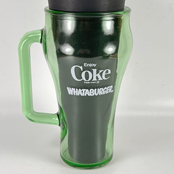 Coca Cola | Dining | Vtg Coca Cola Whataburger Cowboy Drinkware ...